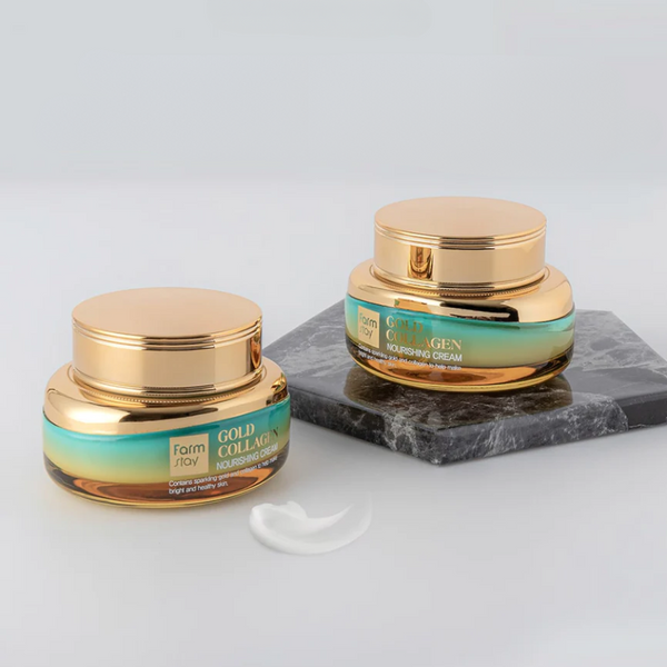 Farmstay Gold Collagen Nourishing Cream (55ml) - Lisa's Cosmetics pop ...