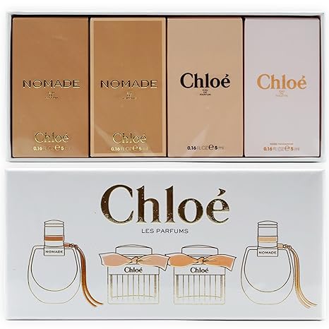 Chloé Miniature Collection 4pc Set x 5ml Women - Lisa's Cosmetics pop ...